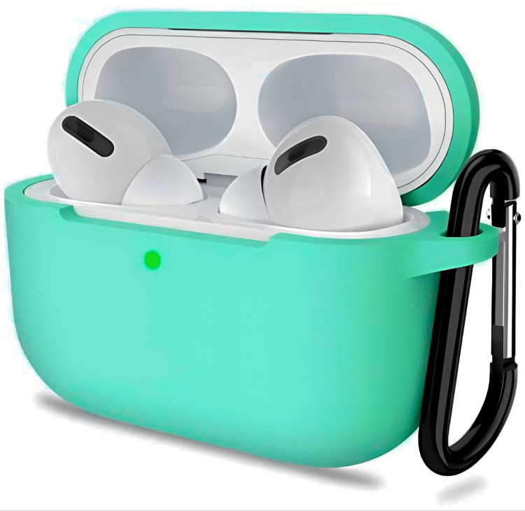 Чехол Silicone Case Protection на AirPods Pro 2 Салатовый купить в Саратове | Хатико-Техника